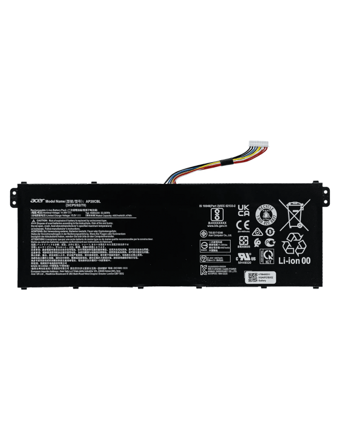 OR-BATERIA PARA ACER AP20CBL 11.55V 53Wh