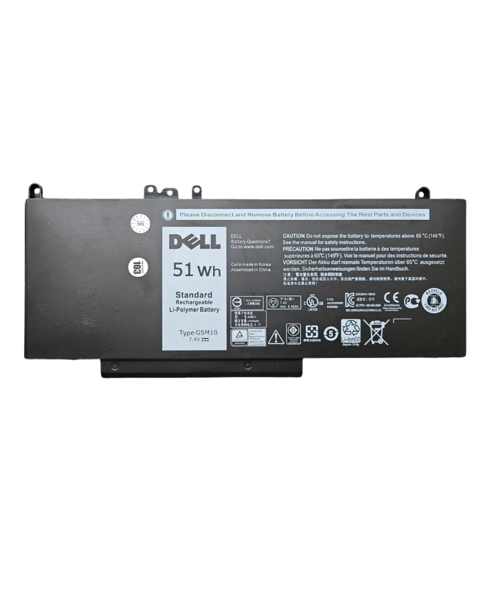VC-BATERIA PARA DELL G5M10 7.4V / 5800mAh / 43Wh